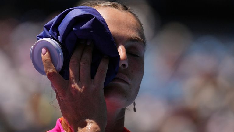 Australian Open: Aryna Sabalenka brushes aside teenager Iva Jovic in ...